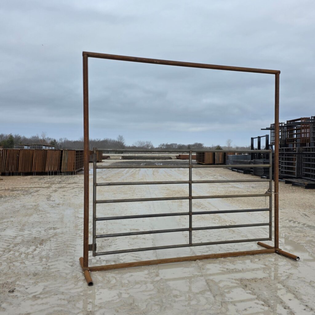 10' Freestanding Bow Gate - NT Farm & Ranch